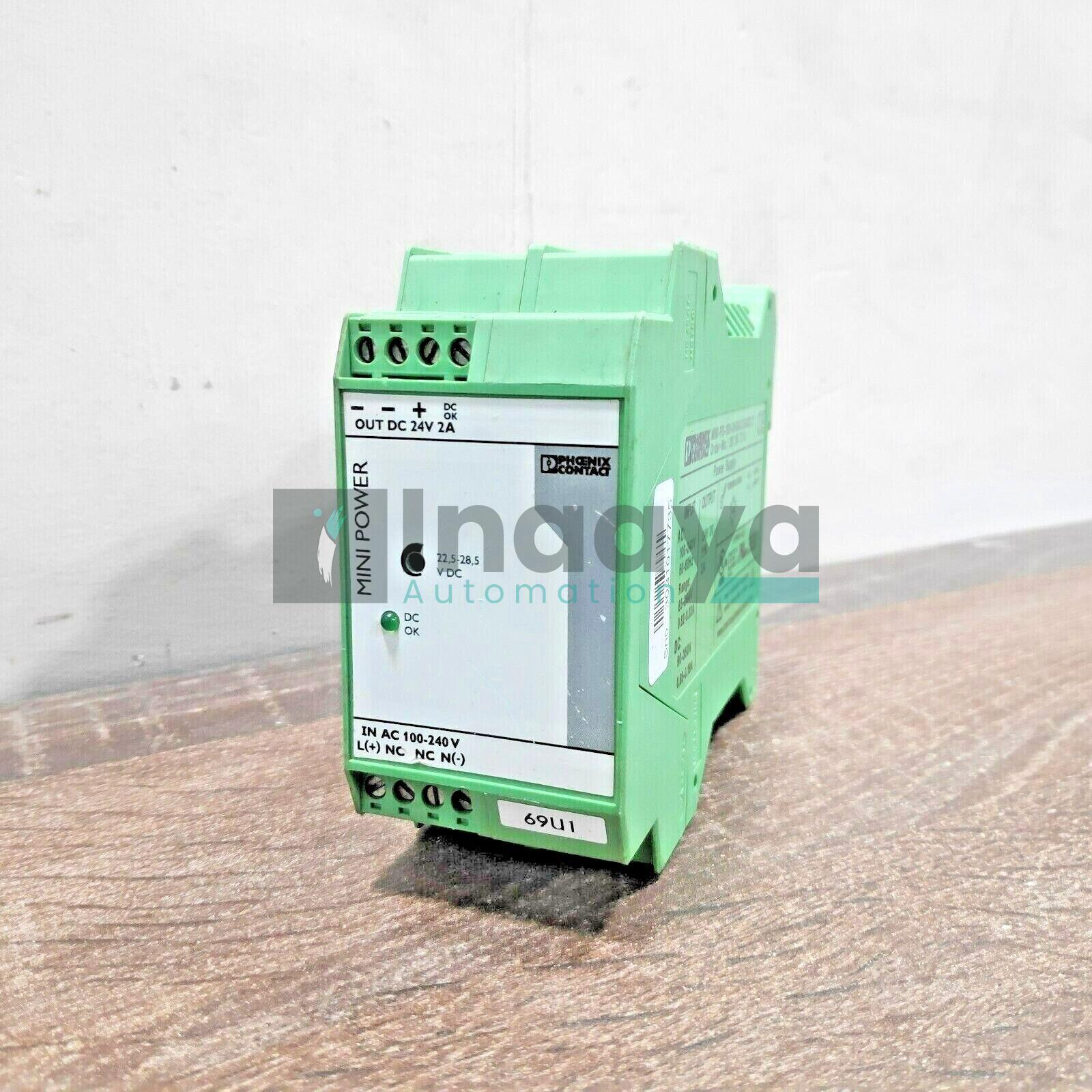PHOENIX CONTACT MINI-PS-100-240AC/24DC/2 (2938730) - Inaaya Automation