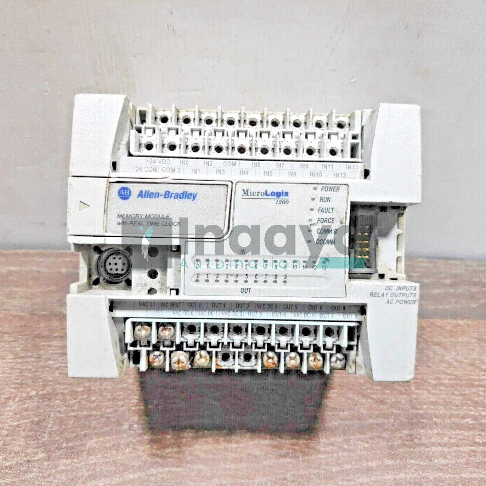 ALLEN BRADLEY 1762-L24BWAR SER.C MICROLOGIX 1200 - Inaaya Automation