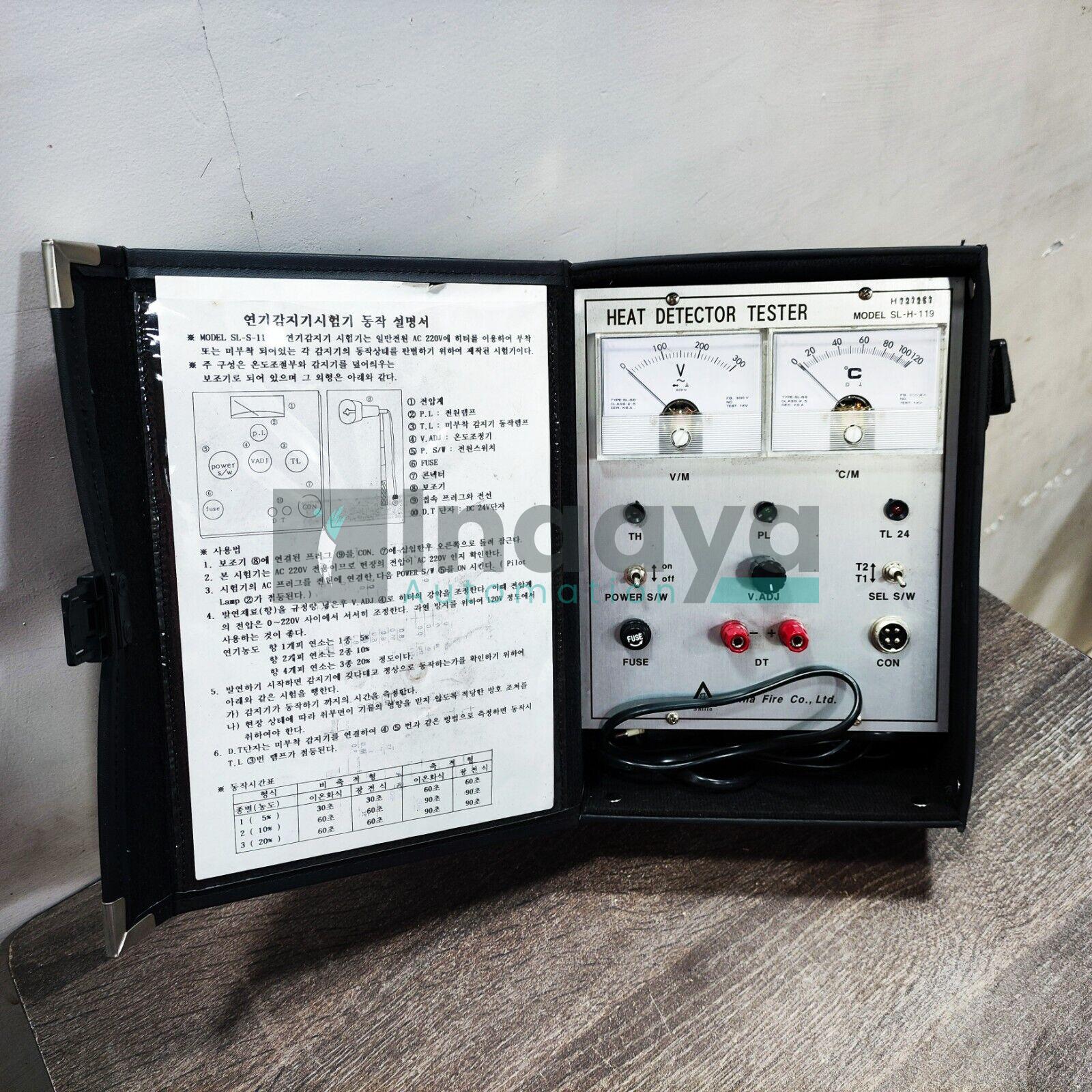SHILLA FIRE CO. LTD. SL-H-119 HEAT DETECTOR TESTER - Inaaya Automation