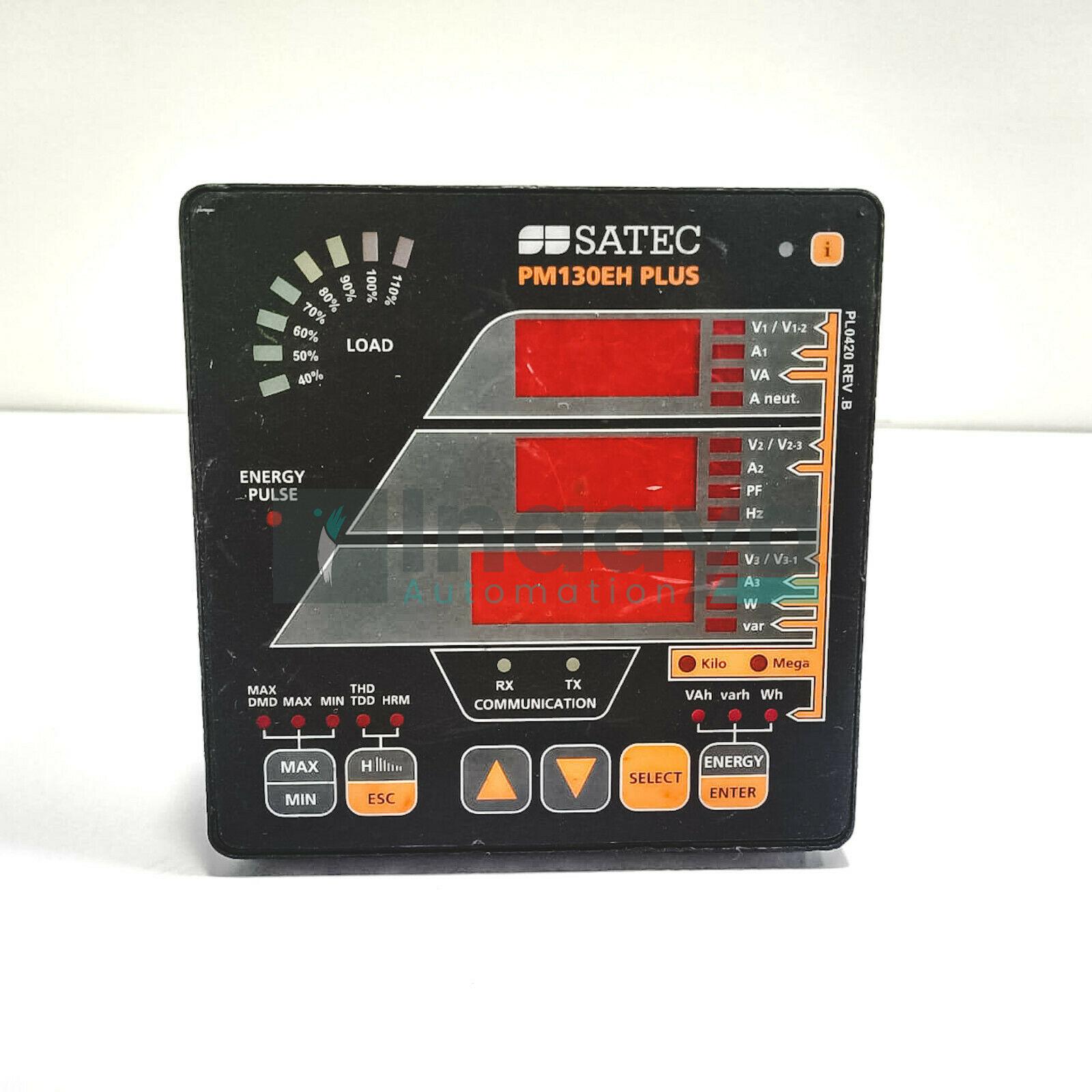 SATEC PM130EH PLUS Multifunctional 5A 3-Phase Power Meter - Inaaya ...